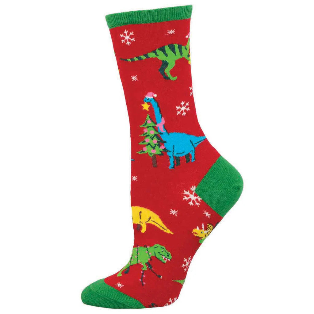 DINOSAURS FIRST CHRISTMAS SOCKS – Museum Shop at DMNS