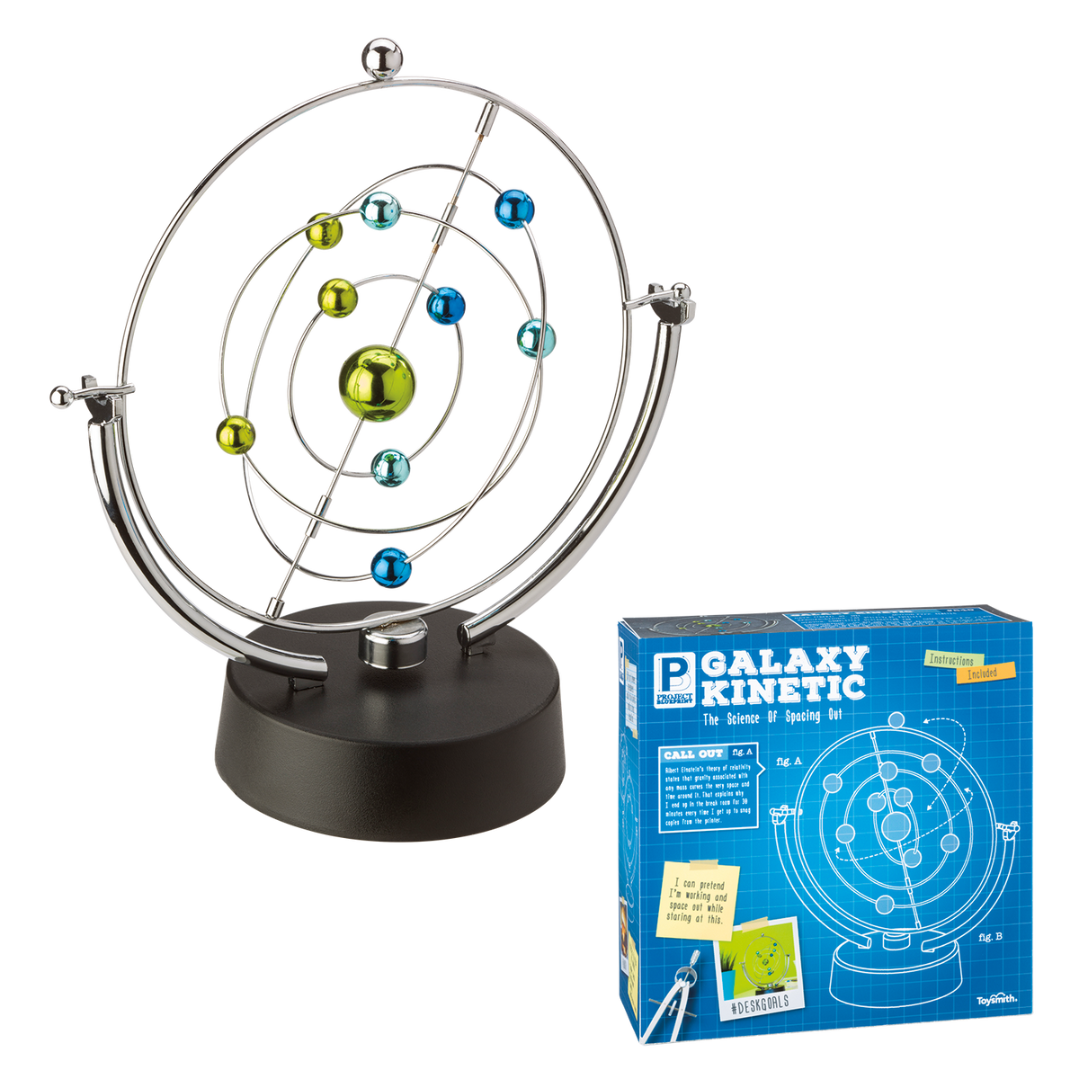 Galaxy Kinetic Desktop Toy – Museum Shop at DMNS